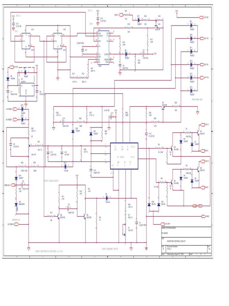 Inverter Control Circuit | PDF