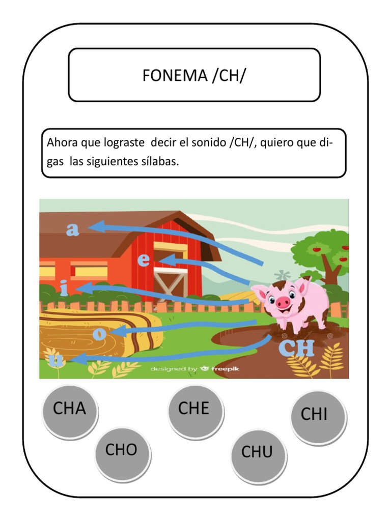 Fonema CH | PDF