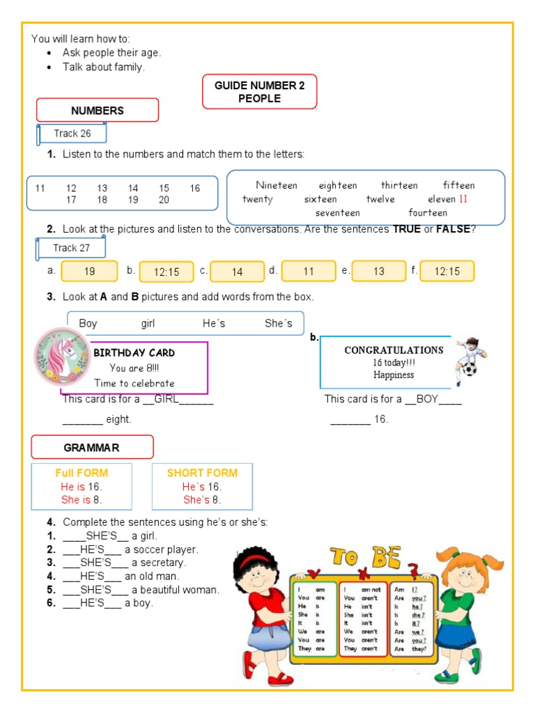 Guide Number 2 People | PDF