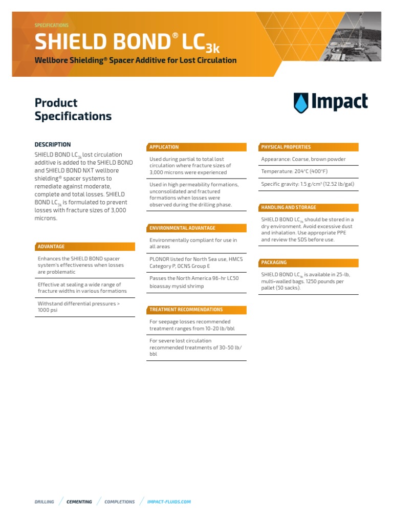 SHIELD BOND LC3k Product Sheet | PDF | Materials | Chemistry