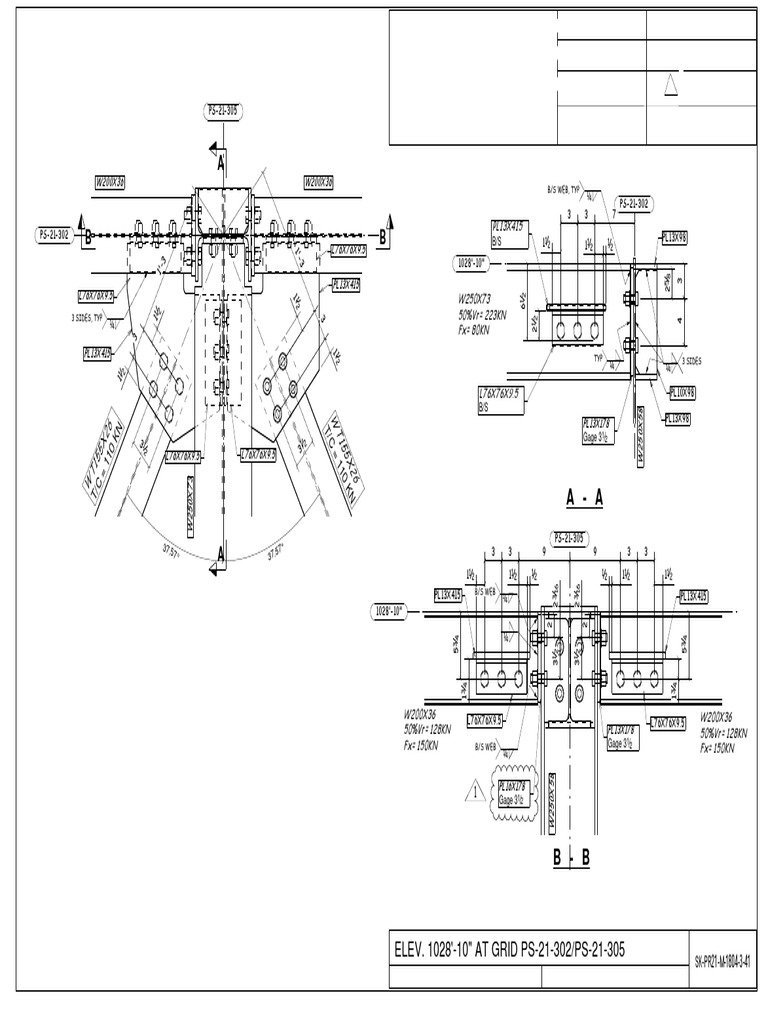 W200x36 Steel Beam Specifications | PDF