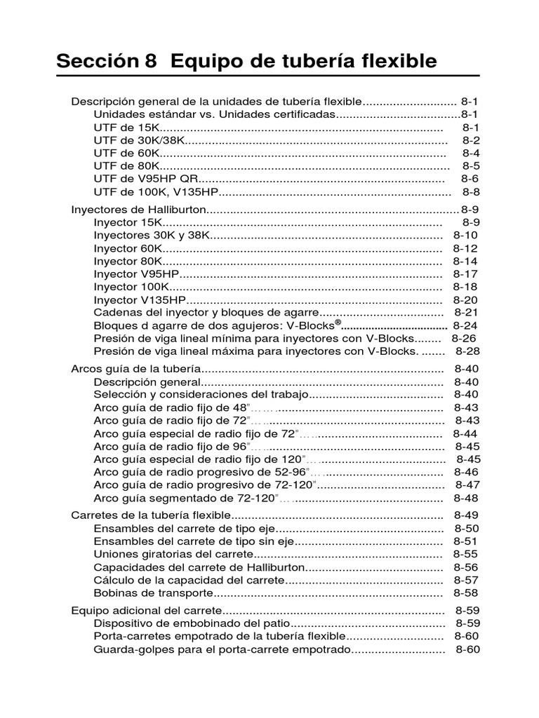 Coiled Tubing Handbook - Sec 08 (Spanish) | Descargar gratis PDF ...