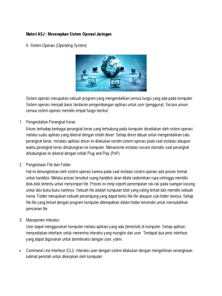 Materi ASJ. Pengenalan ASJ | PDF | Komputer