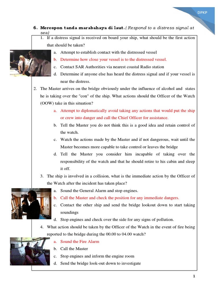 3.respond To A Distress | PDF | Radio | Wireless