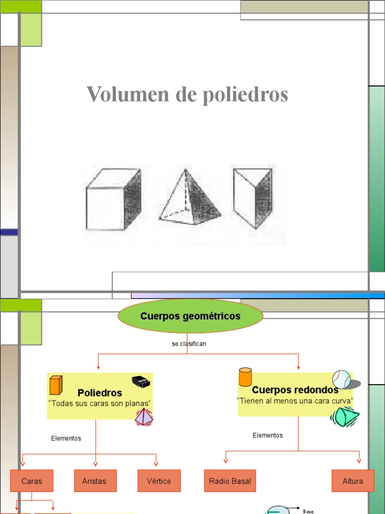 Volumen | PDF | Objetos geométricos | Triángulo