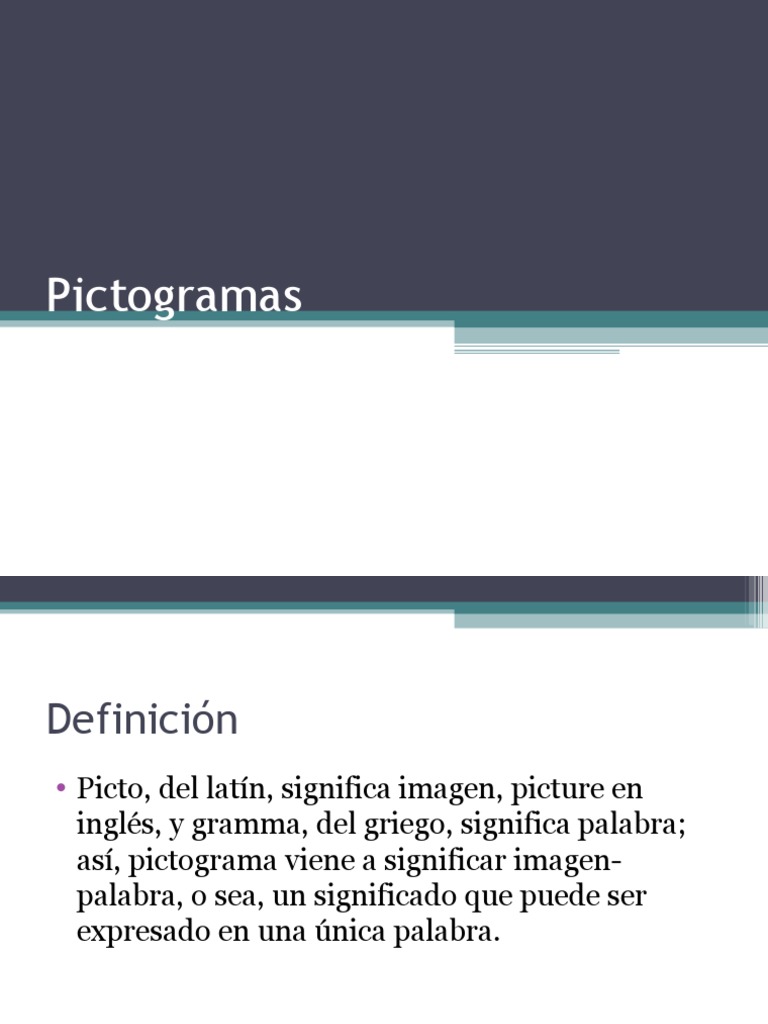 PICTOGRAMAS | PDF | Los símbolos | Diseño
