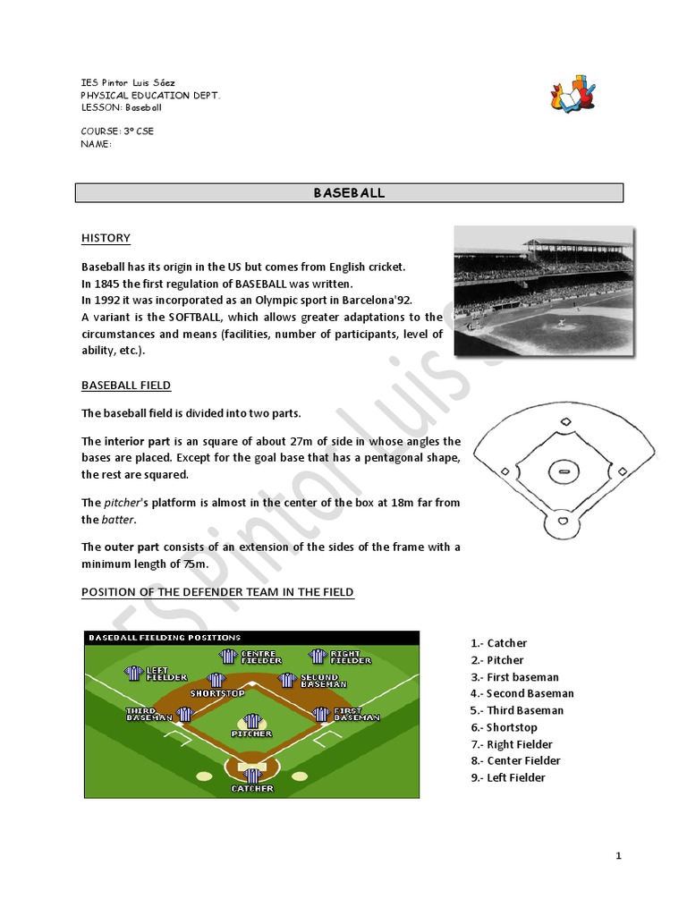 10 Baseball | PDF | Baseball Field | Batting (Baseball)