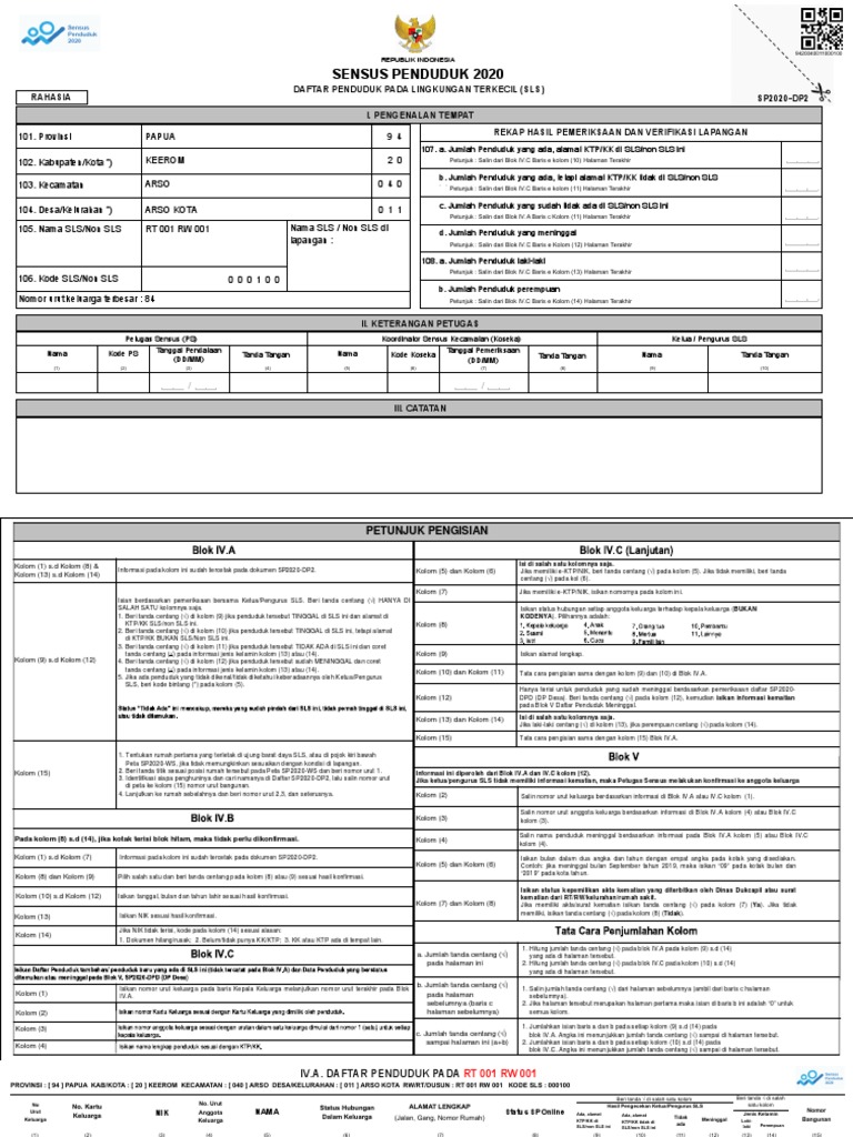 Contoh Sp2020 Dp2 Pdf Pdf