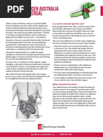 Hartmann's Procedure | PDF | Surgery | Colorectal Cancer