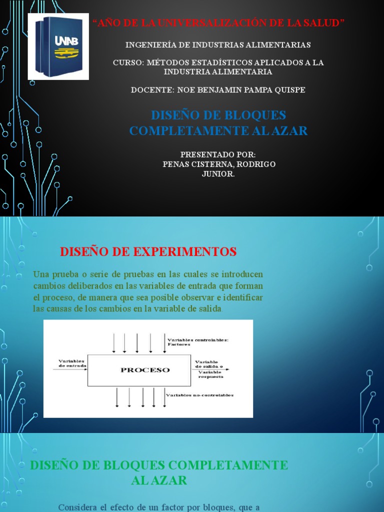 Diseño Dbca | PDF | Estadísticas | Science