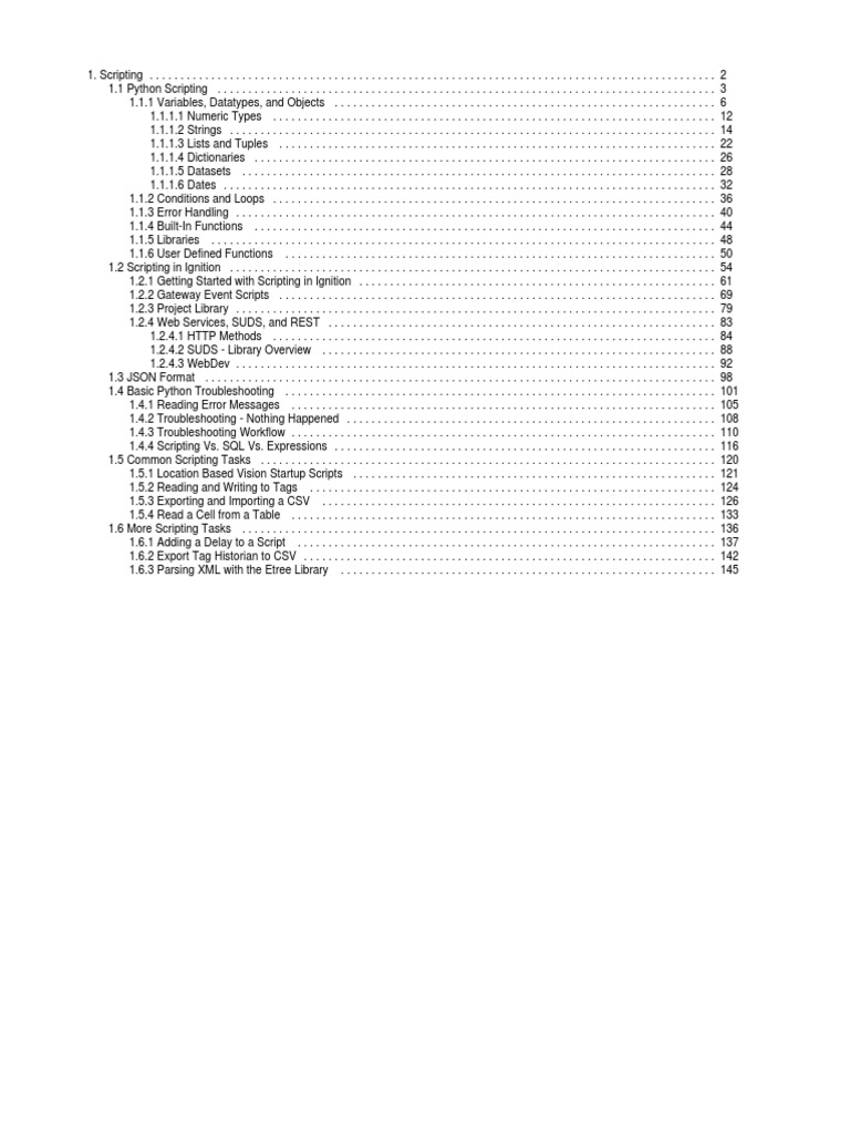 Ignition Scripting Pdf Boolean Data Type Integer Computer Science 8644