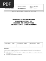 Method of Statement - Drainage Works | PDF | Concrete | Drainage