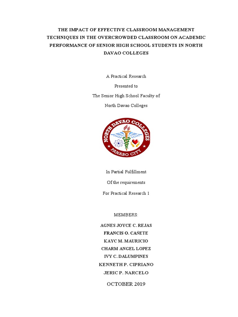 Research S | PDF | Classroom Management | Teachers