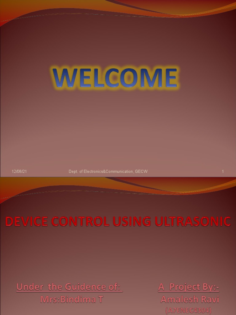 Ultrasonic System Basics and Applications | PDF | Ultrasound | Electronics