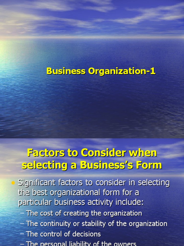 Selecting the Optimal Organizational Structure: A Comprehensive ...