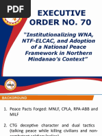 Eo-70-Elcac Task Force-Rcsp Task Force | PDF | Empowerment | Sustainability