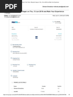Sample Dummy Bus Ticket Format | PDF | Transport | Public Transport