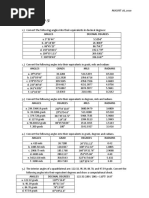 Omitted Measurements | PDF | Angle | Measurement