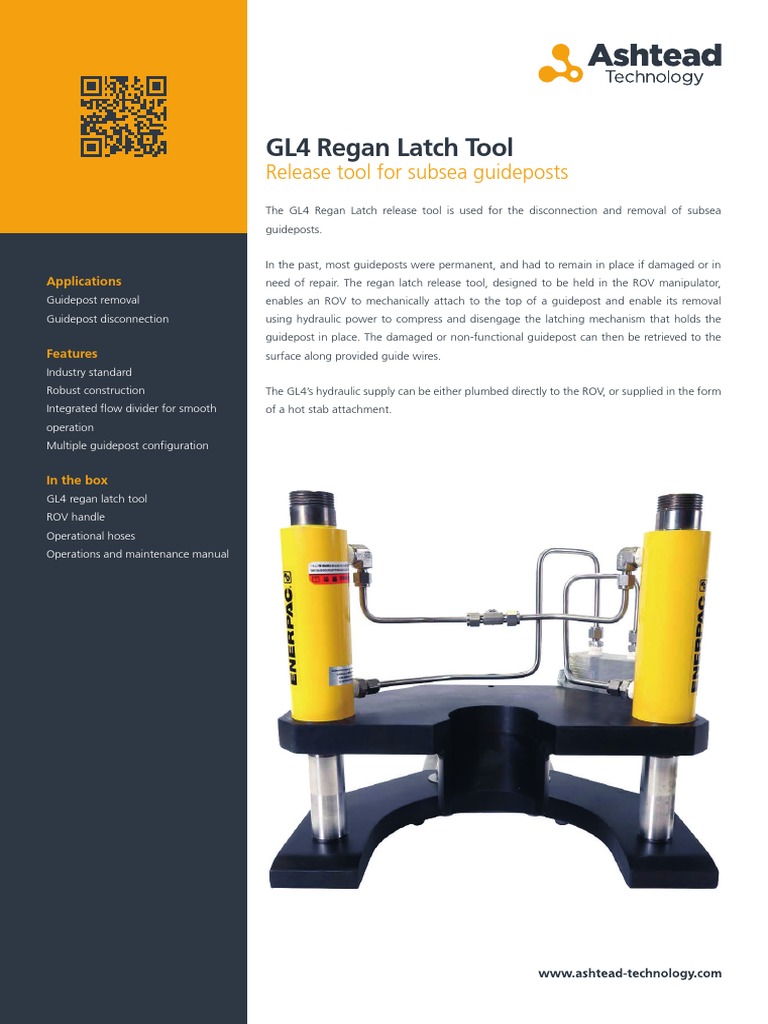 GL4 Regan Latch Tool | PDF