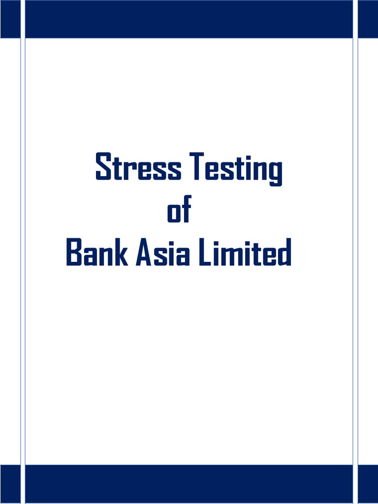 Stress Testing | PDF | Market Liquidity | Financial Risk