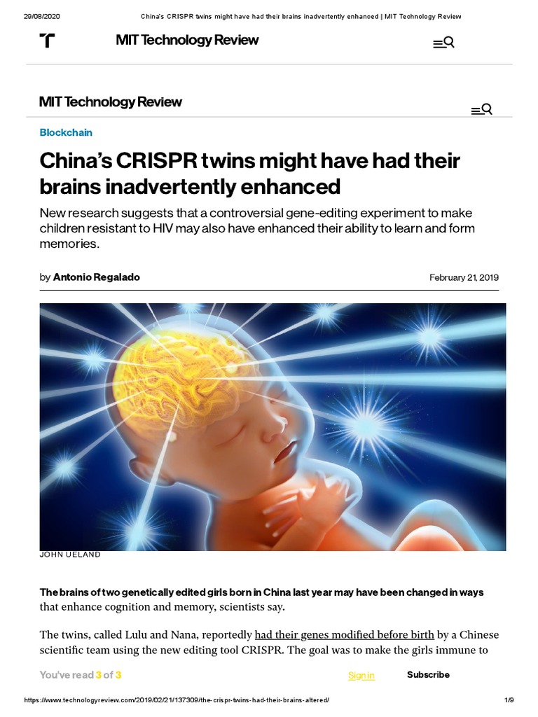 Chinese Humans Clones With Brain Enhancements | PDF | Artificial Intelligence | Intelligence (AI ...