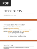 Proof of Cash | PDF | Debits And Credits | Deposit Account