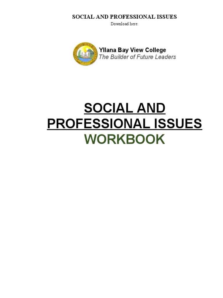 Social and Professional Issues | PDF | Internet Of Things | Computer ...
