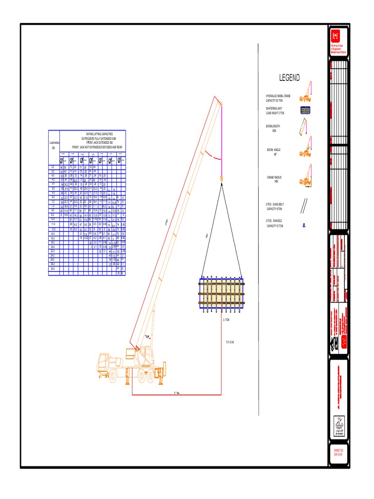 Lifting Plan - Metering Building Shatering-27-08-2020 PDF | PDF | Crane ...