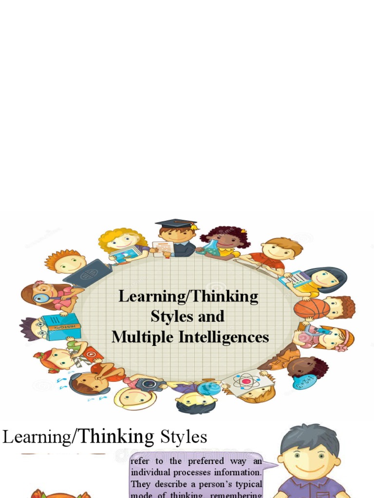 MODULE 5: Learning/Thinking Styles and Multiple Intelligences | Neuropsychology | Academic ...