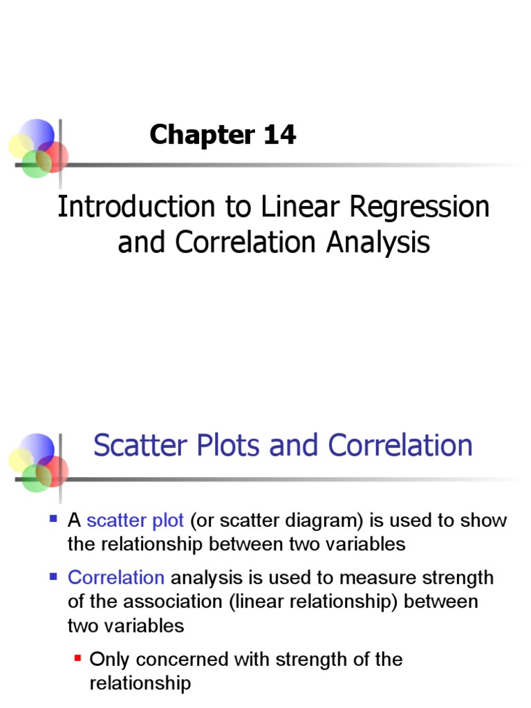 Introduction To Linear Regression and Correlation Analysis | PDF | Errors And Residuals | Mode ...