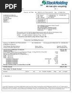 PAN Service Receipt Notice | PDF