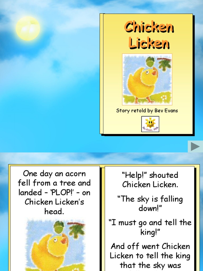 Chicken Licken | PDF | Animal Tales | Traditional Stories