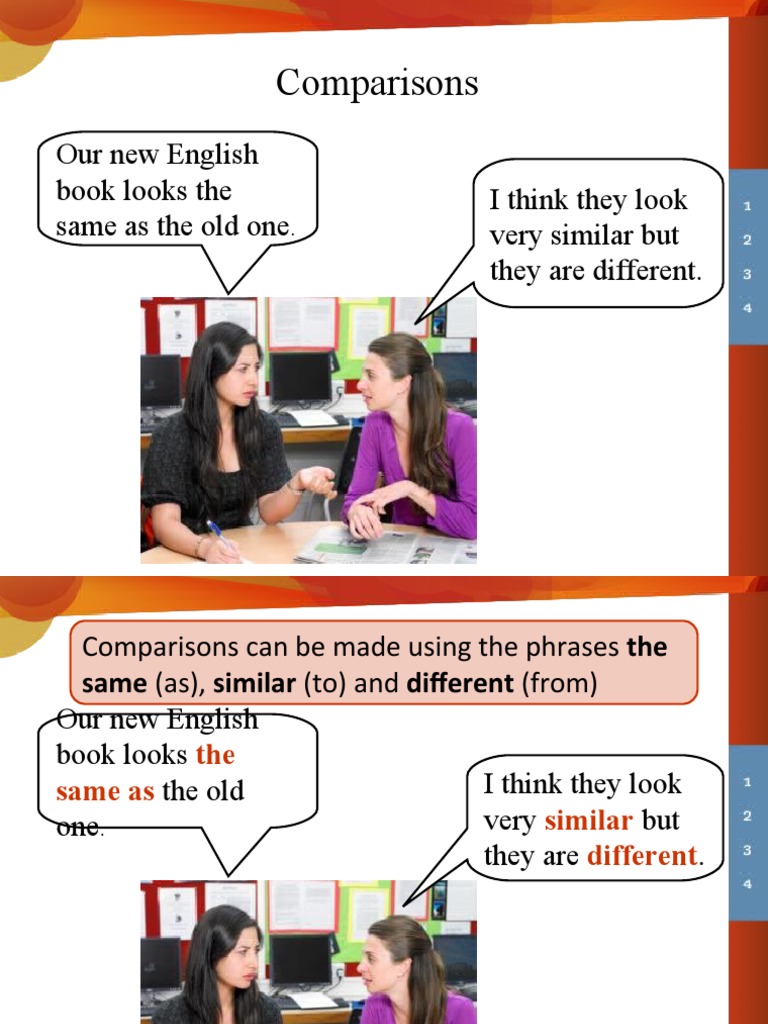 Speak Now 2 Comparisons Grammar Presentation | PDF | English Language ...