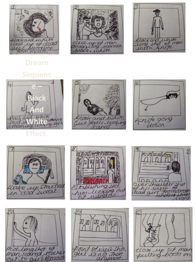 Dream Sequenc e - Black and White Effect | PDF