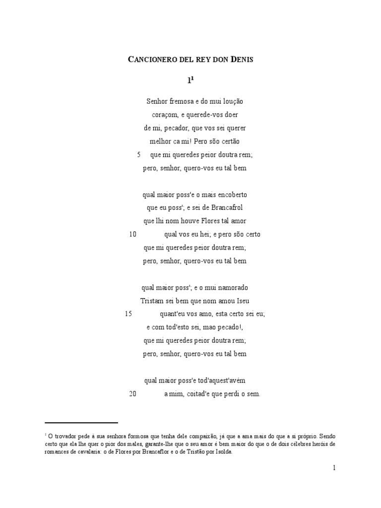 Ai flores, ai flores do verde pino | PDF | Religião e crença