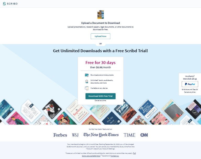 Get Unlimited Downloads With A Free Scribd Trial! | PDF