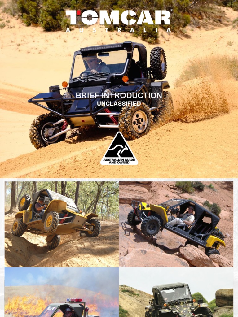 Tomcar Australia PDF | PDF | Diesel Engine | Vehicles