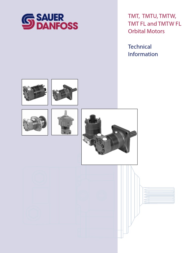 Danfoss TMT TMTU TMTW TMT FL and TMTW FL Orbital Motors PDF | PDF ...