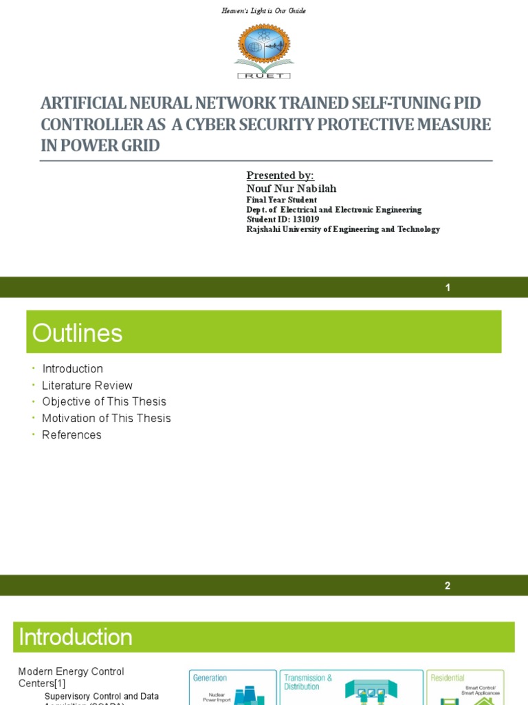 Artificial Neural Network Trained Self-Tuning Pid Controller As A Cyber Security Protective ...
