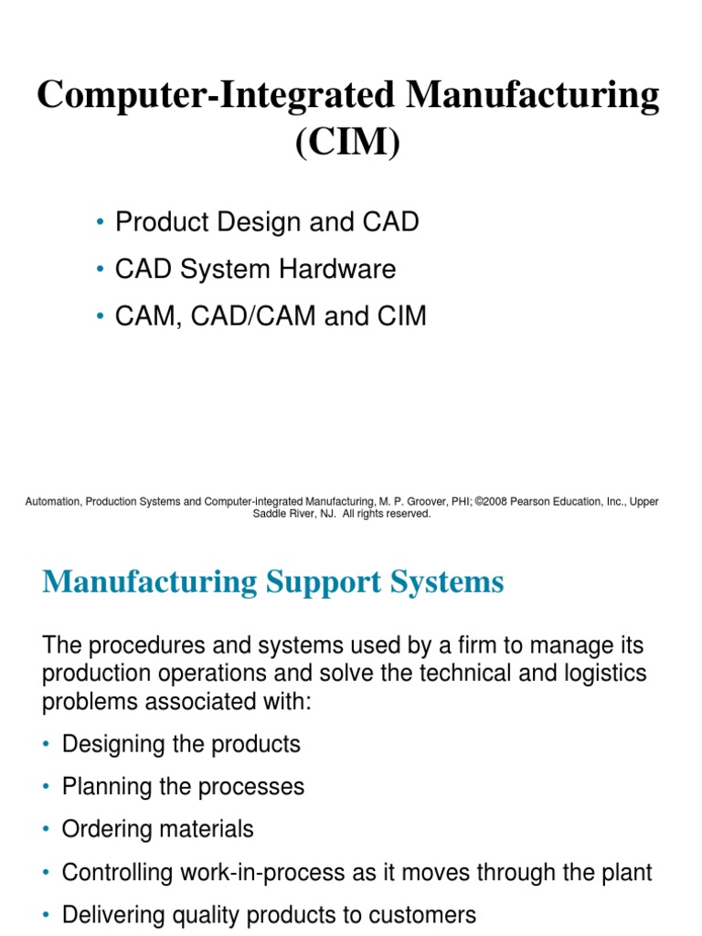 Computer Integrated Manufacturing PDF | PDF | Product Lifecycle ...