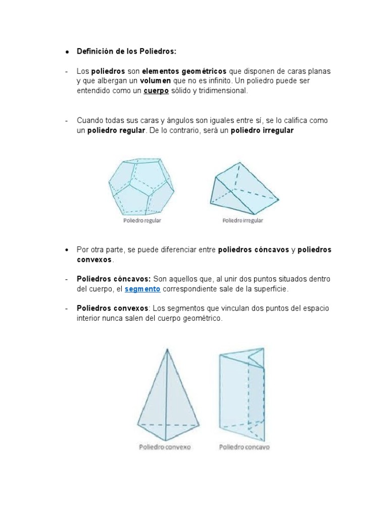 Poliedros | PDF | Estudios de idiomas extranjeros | Hogar, jardinería y ...