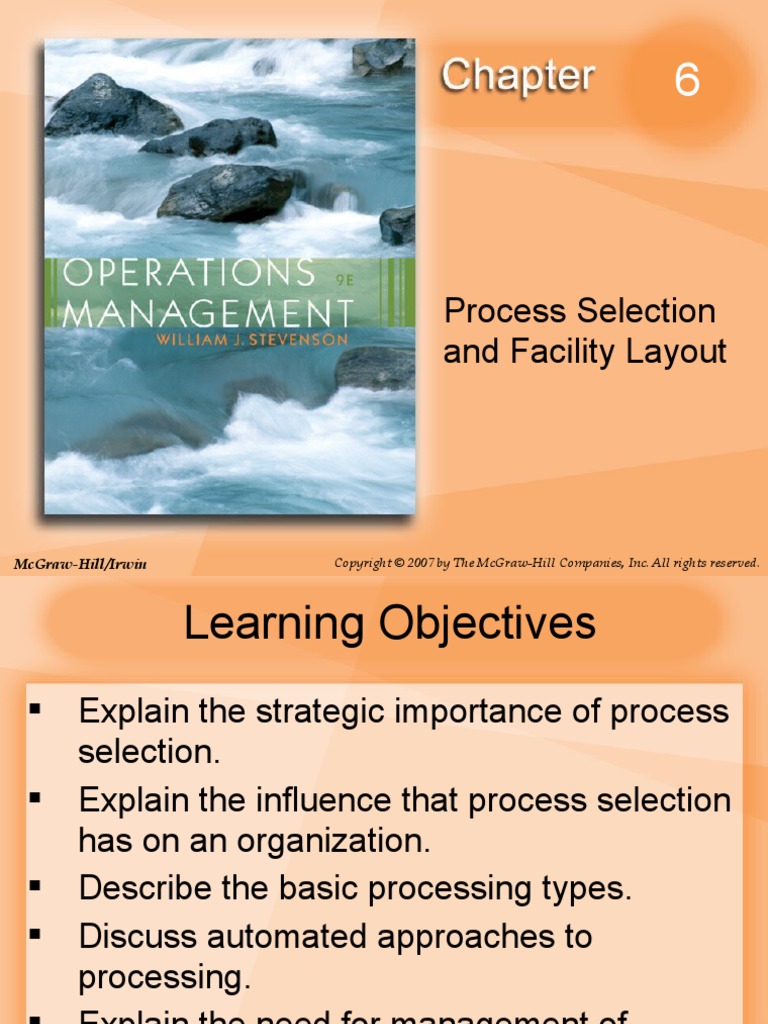 ch06 - PPT - Process Selection and Facility Layout | Download Free PDF ...
