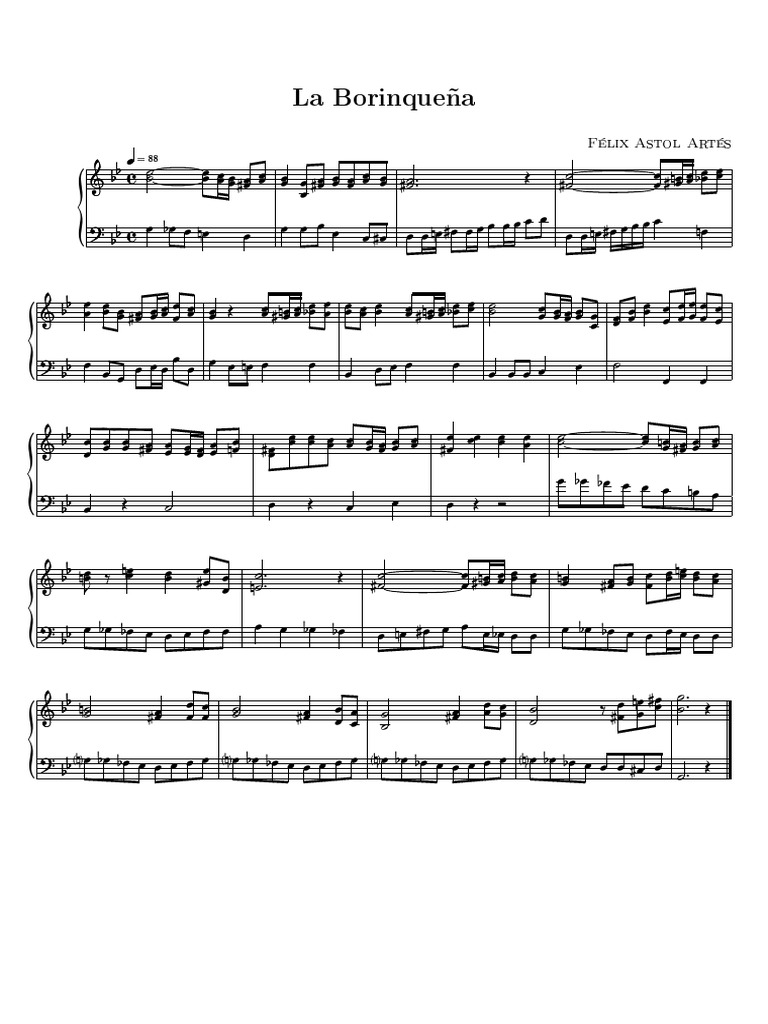 Hino Nacional Porto Rico - The Borinquen Song (La Borinqueña) Voice ...