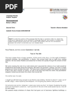 IGCSE English 0500 Journal Writing | PDF | Thought | Feeling