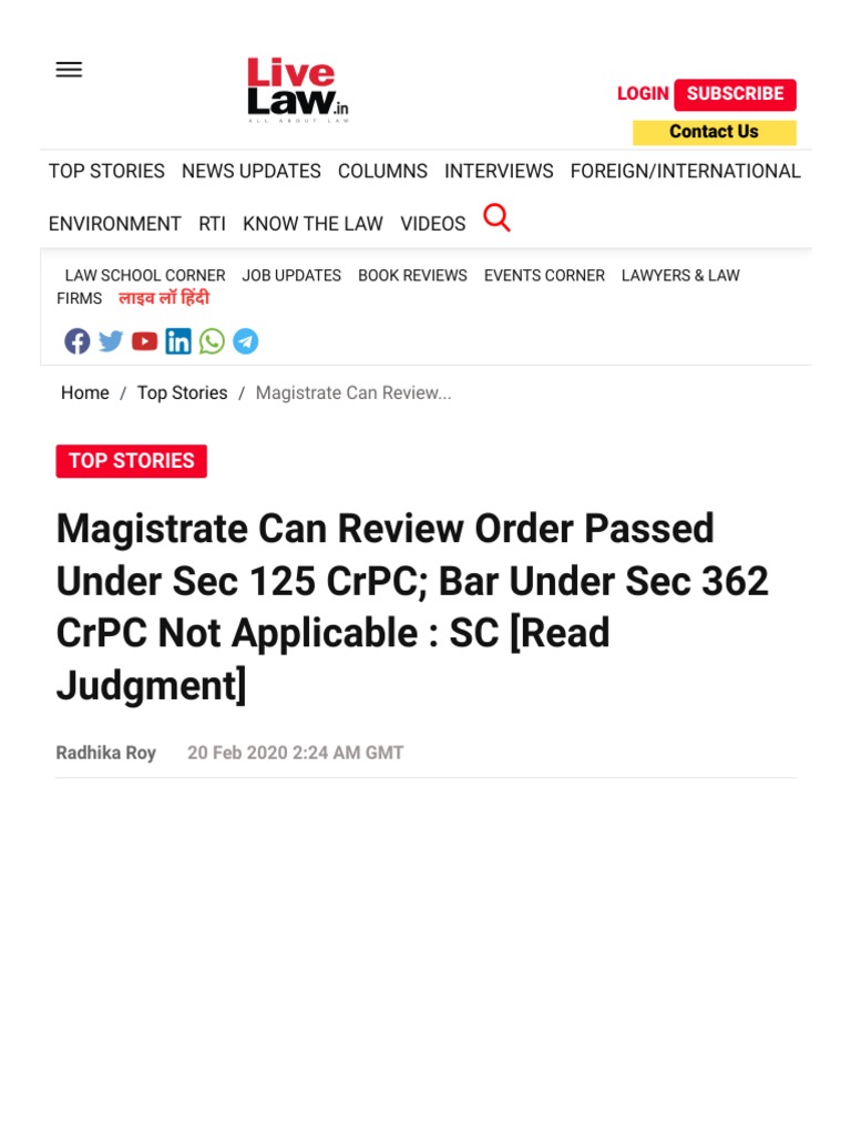 125 RW 362 CRPC | PDF