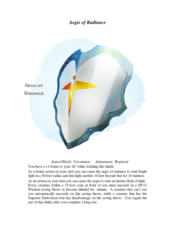 DND Homebrew Items by Mike - Armor and Shields | PDF | Magician ...