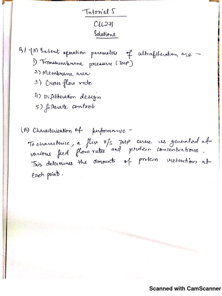 Tutorial 5 Solutions - 2019 PDF | PDF