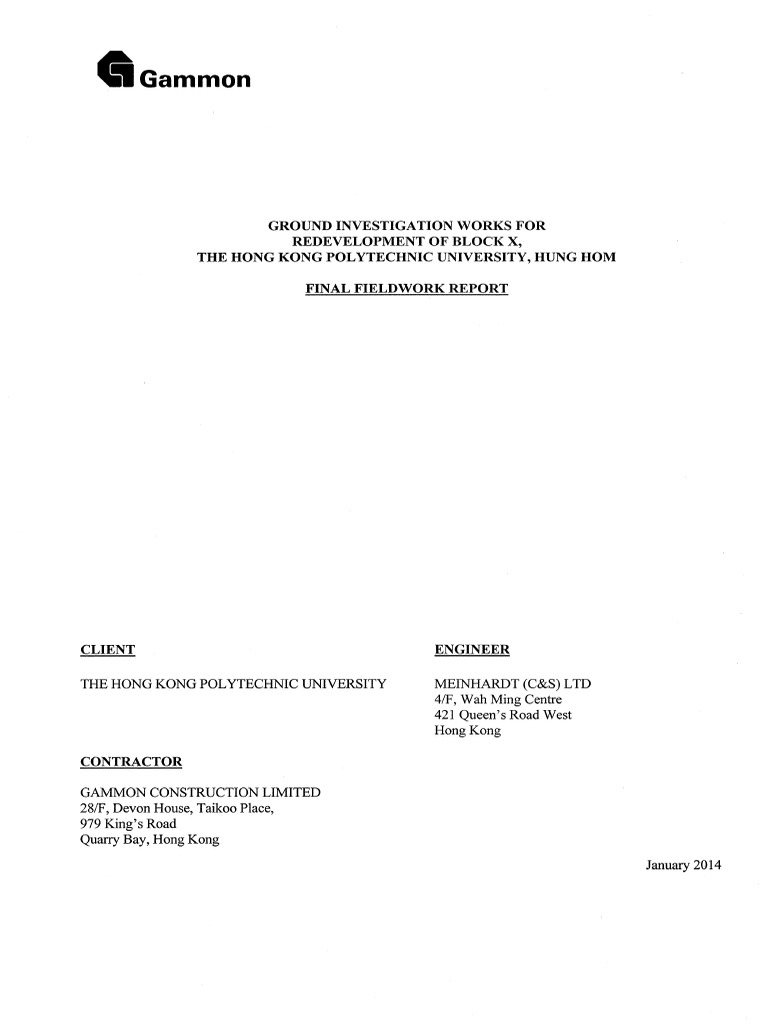 Final Fieldwork Report PDF | PDF | Nature