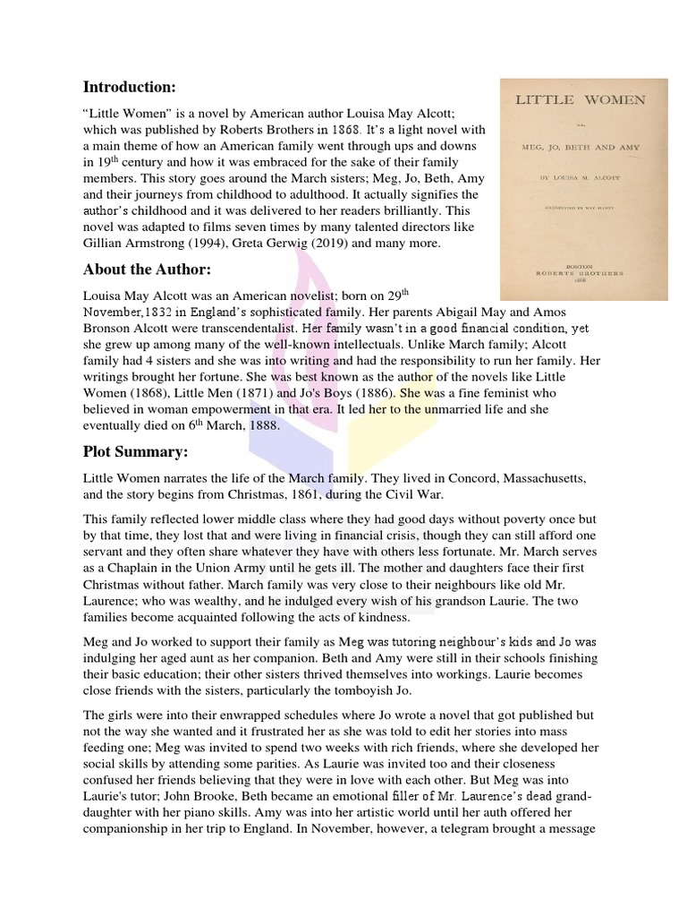 Book Review of - Little Women | PDF | Little Women