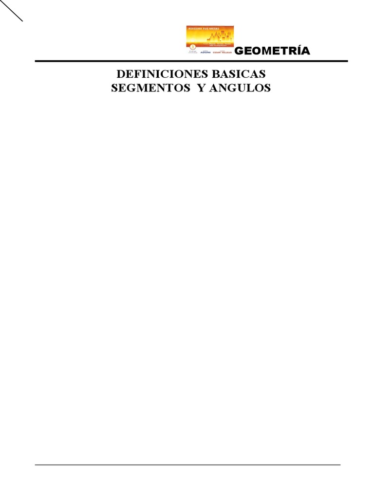 GEOMETRIA Integral | PDF | Triángulo | Matemática Elemental